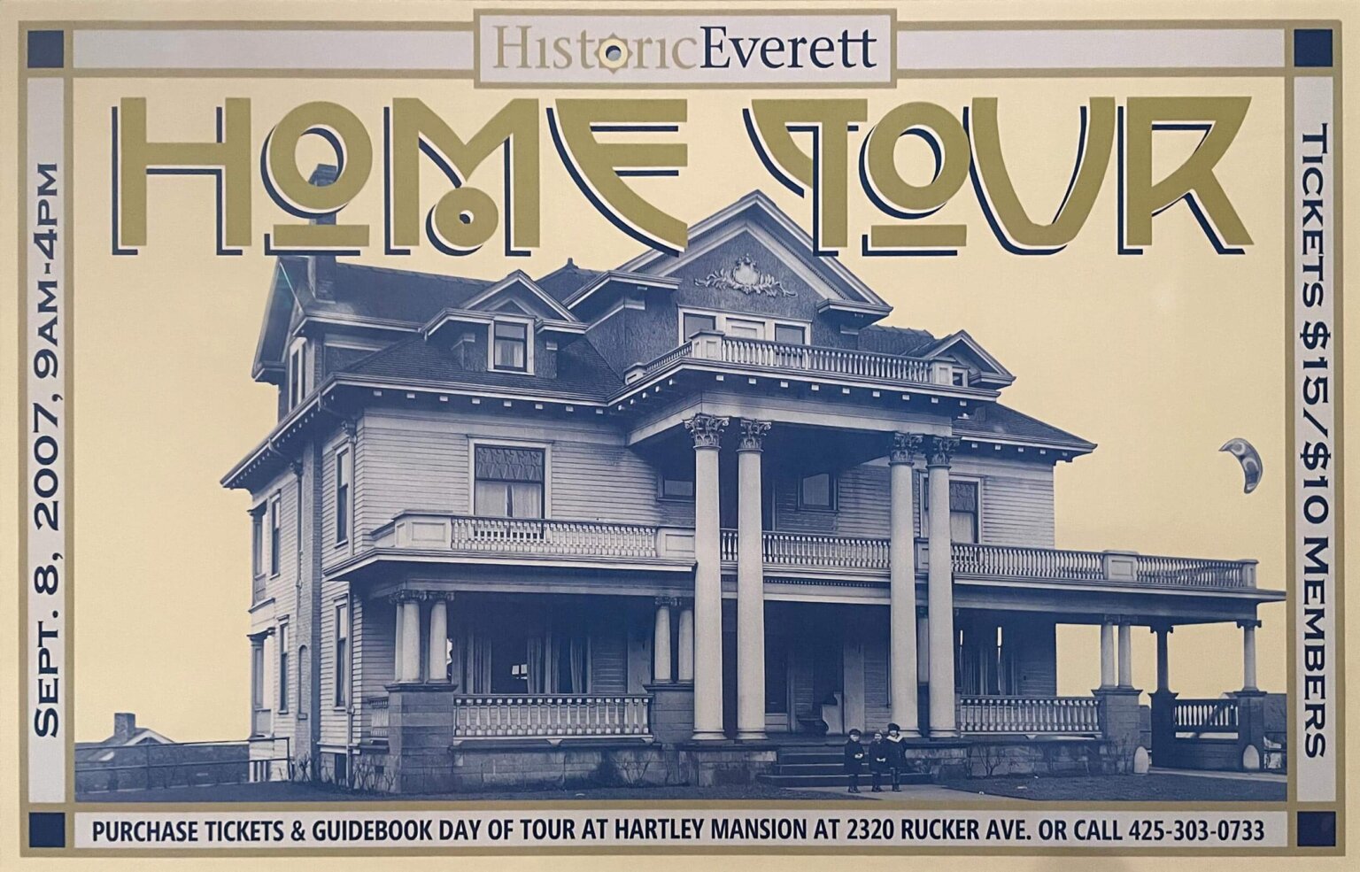 Great Grandson and others Visit Historic Hartley Mansion