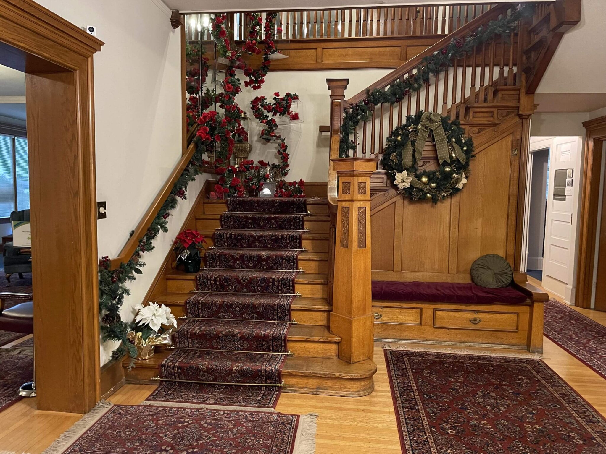 Great Grandson and others Visit Historic Hartley Mansion